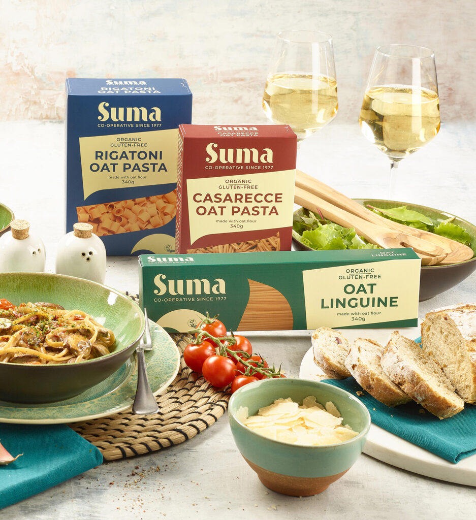 Suma Launching New Oat Pasta Range - Organic & Natural Business magazine