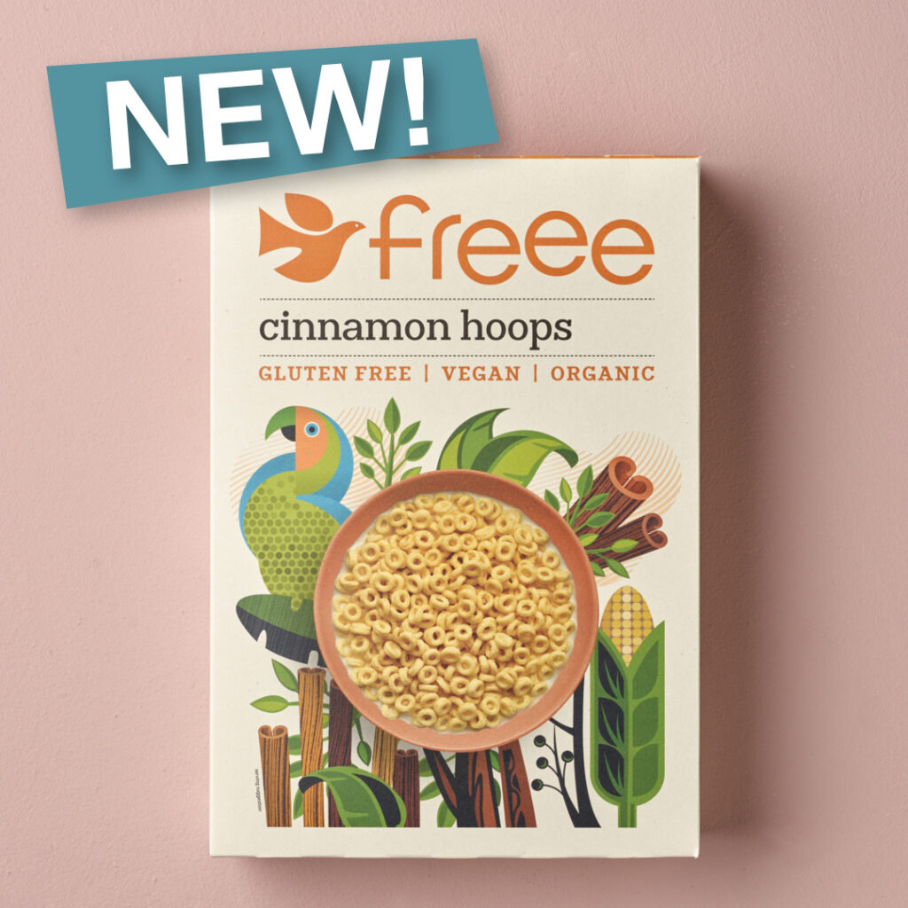 NEW Free-From Cinnamon Hoops Breakfast Cereal - Organic & Natural ...